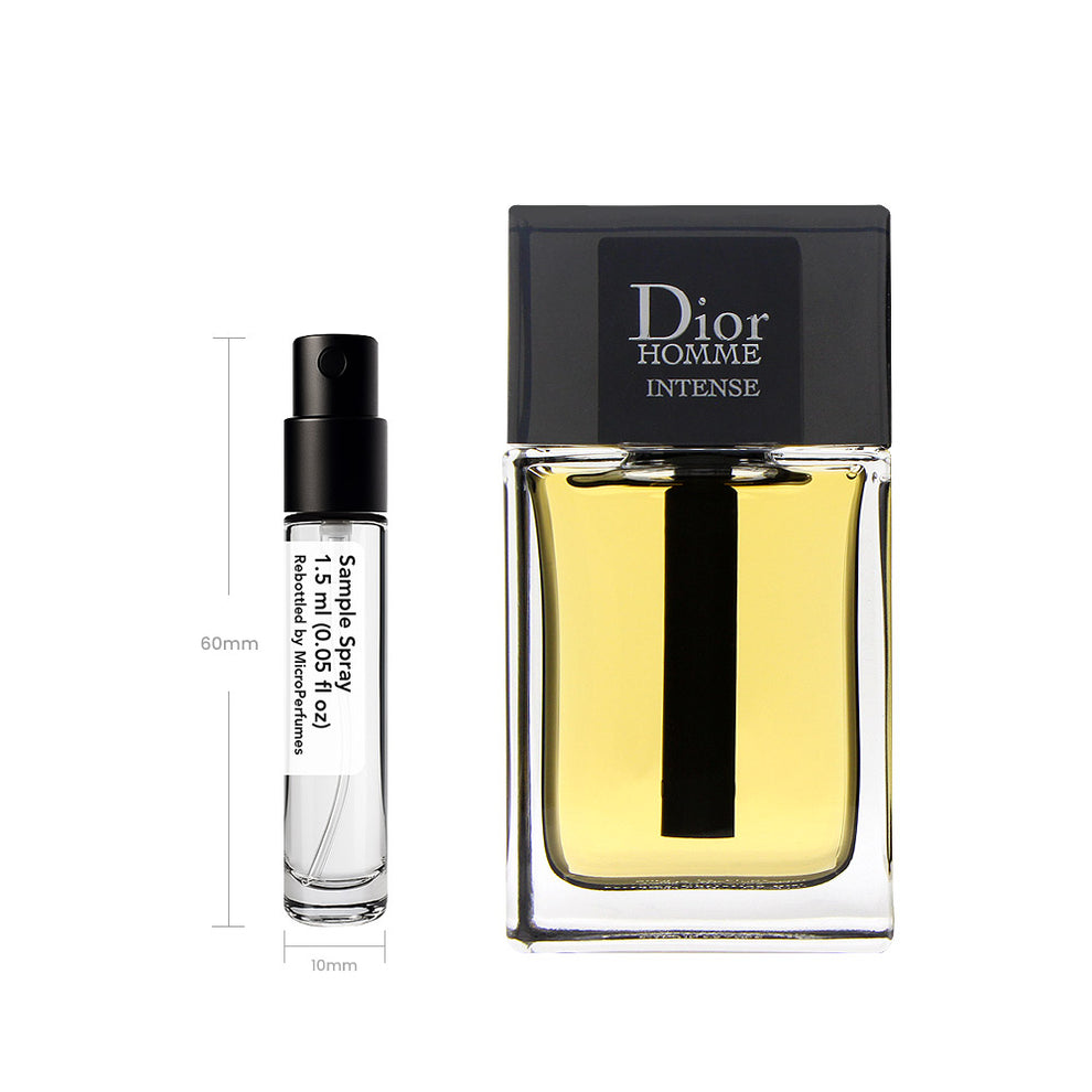 Dior Homme Intense - Sample Spray – MicroPerfumes.com