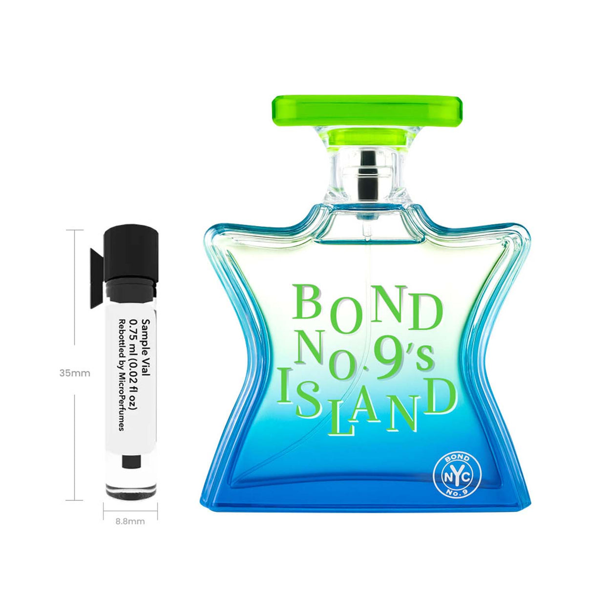 Bond No. 9 Island EDP 0.75ml Sample Vial Decant Unisex – MicroPerfumes.com