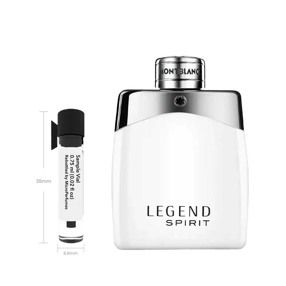Legend Spirit by Montblanc Eau de Toilette Sample Vial for Men ...