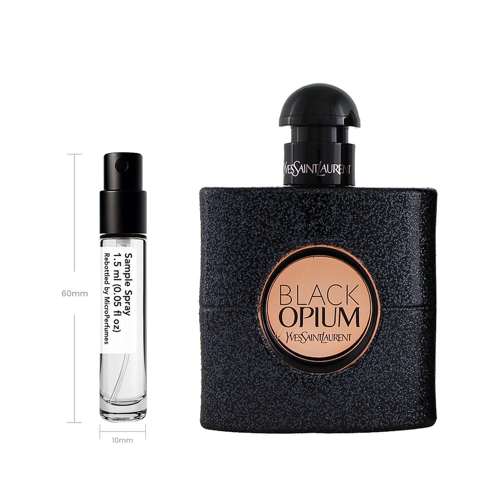 Black Opium by Yves Saint Laurent Eau de Parfum Sample Spray for Women ...