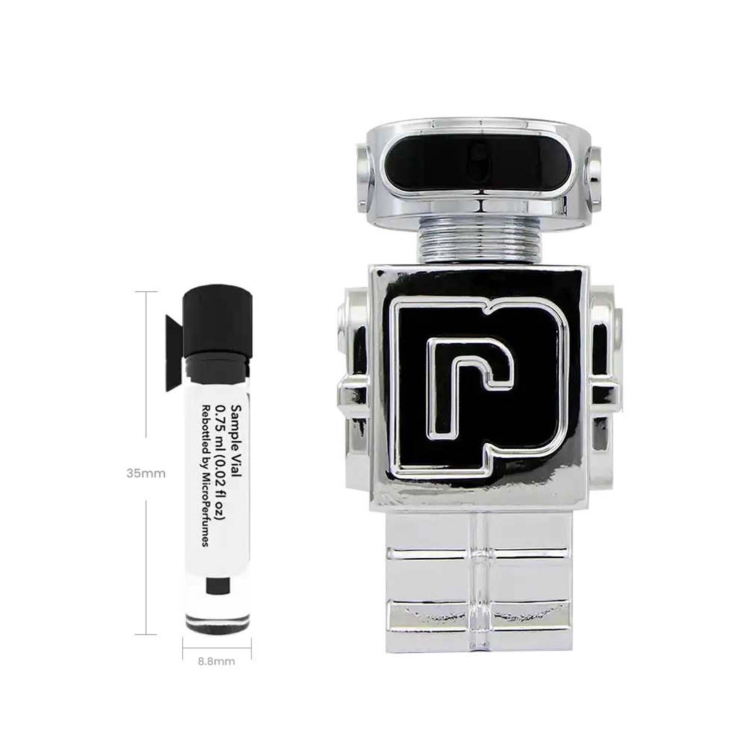 Paco Rabanne Phantom EDT 0.75ml Sample Vial Decant Men – MicroPerfumes.com