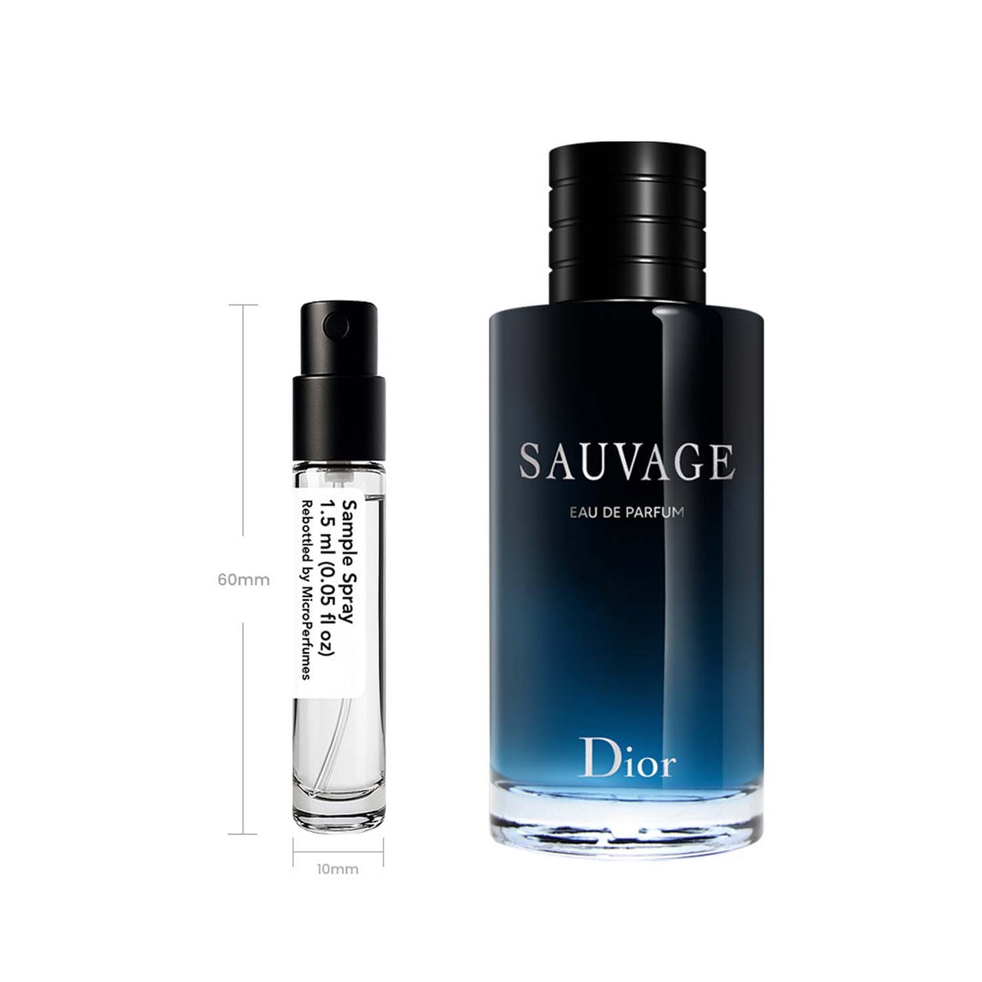 Christian Dior Sauvage EDP 1.50ml Sample Spray Decant Men ...