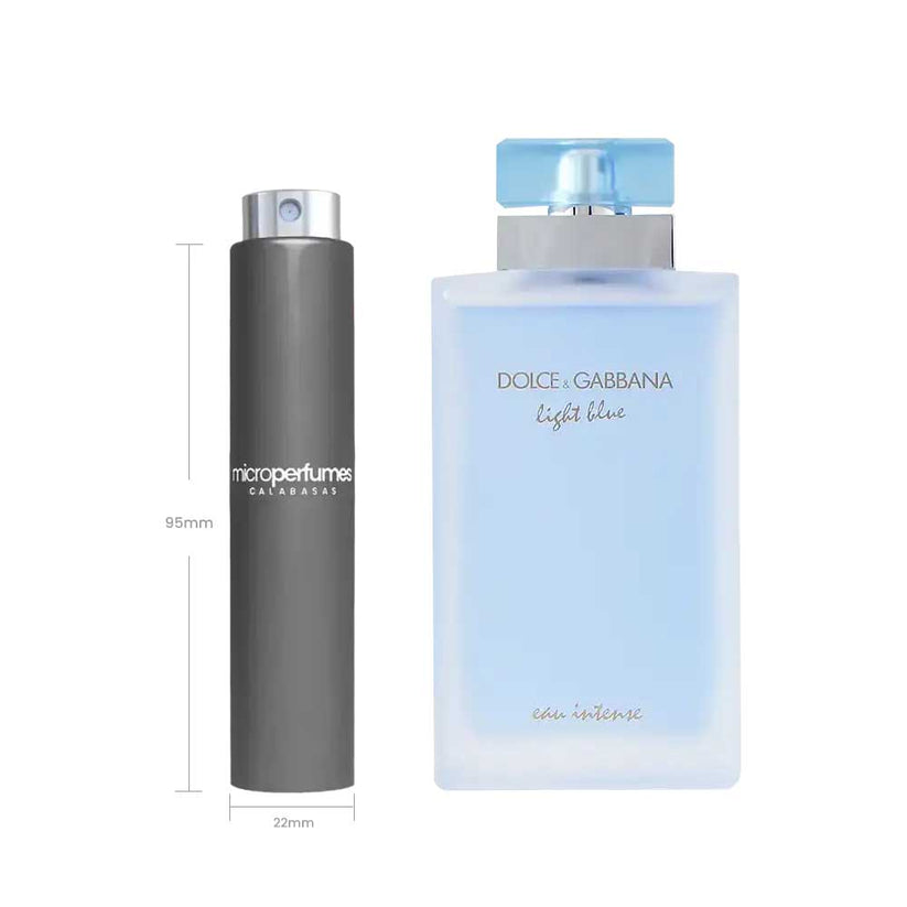 Light Blue Eau Intense by Dolce & Gabbana Eau de Parfum Travel Spray ...