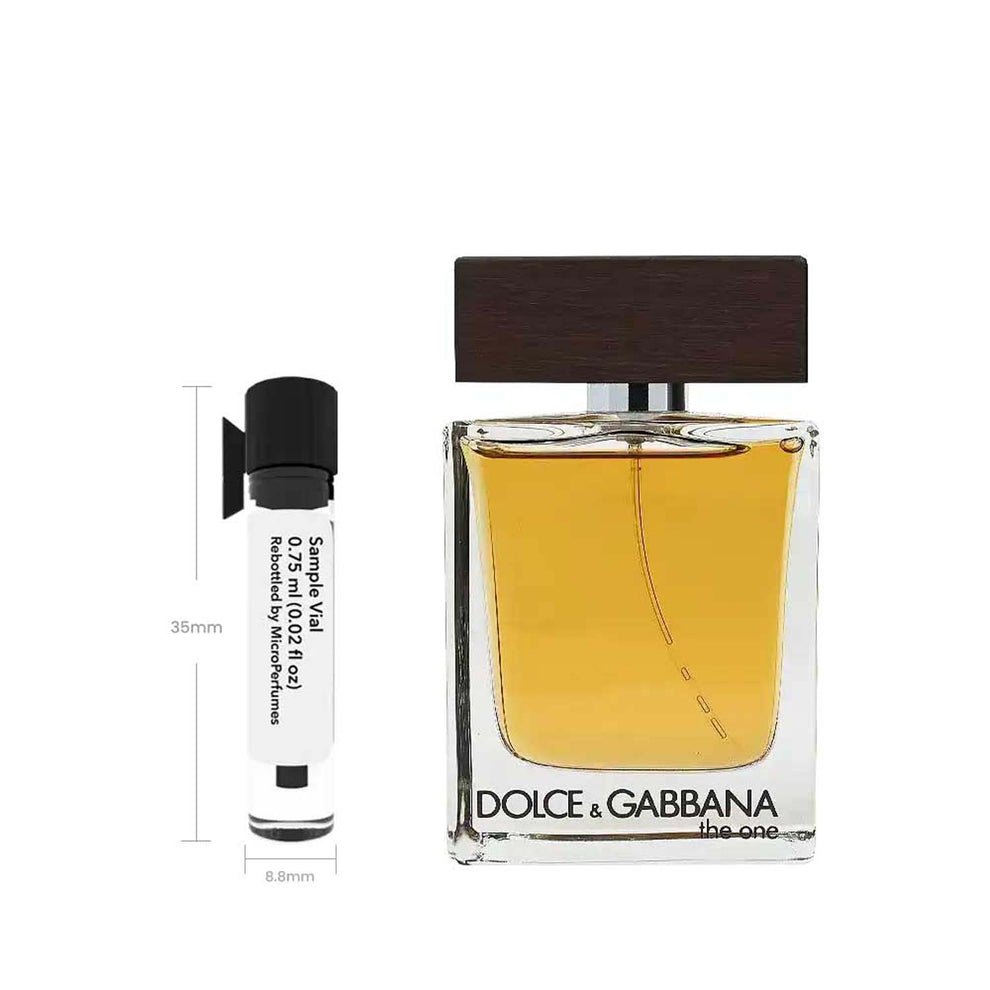 D&G The One EDT 0.75ml Sample Vial Decant Men – MicroPerfumes.com