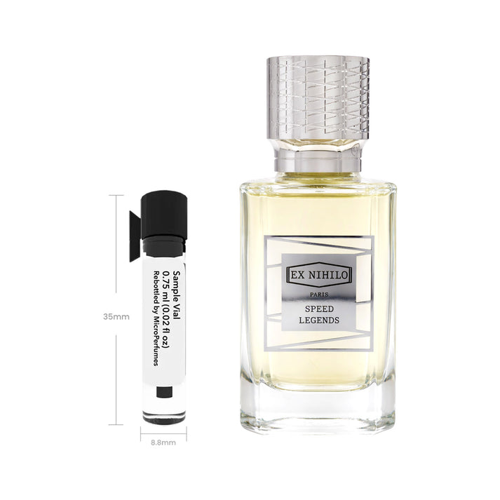Ex Nihilo Speed Legends EDP 0.75ml Sample Vial Decant Men ...