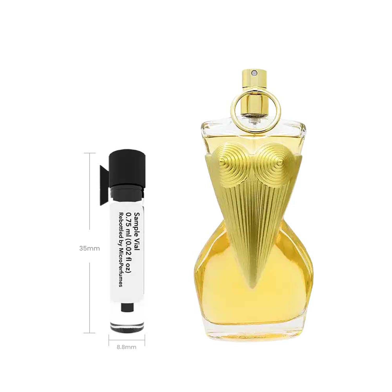 JPG Gaultier Divine EDP 0.75ml Sample Vial Decant Women – MicroPerfumes.com