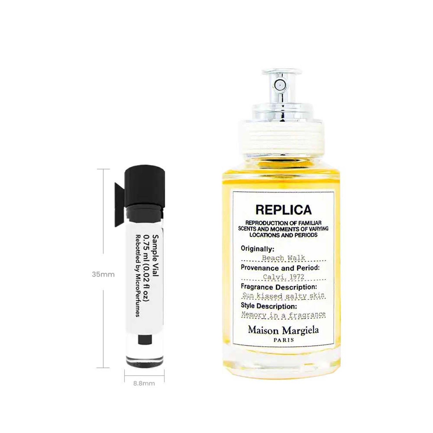 Maison Margiela Replica Beach Walk EDT 0.75ml Sample Vial Decant Women ...