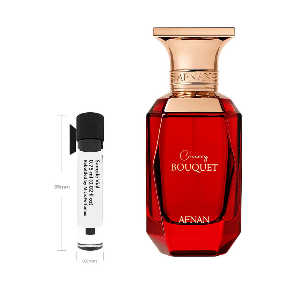 Afnan Cherry Bouquet EDP 0.75ml Sample Vial Decant Women ...