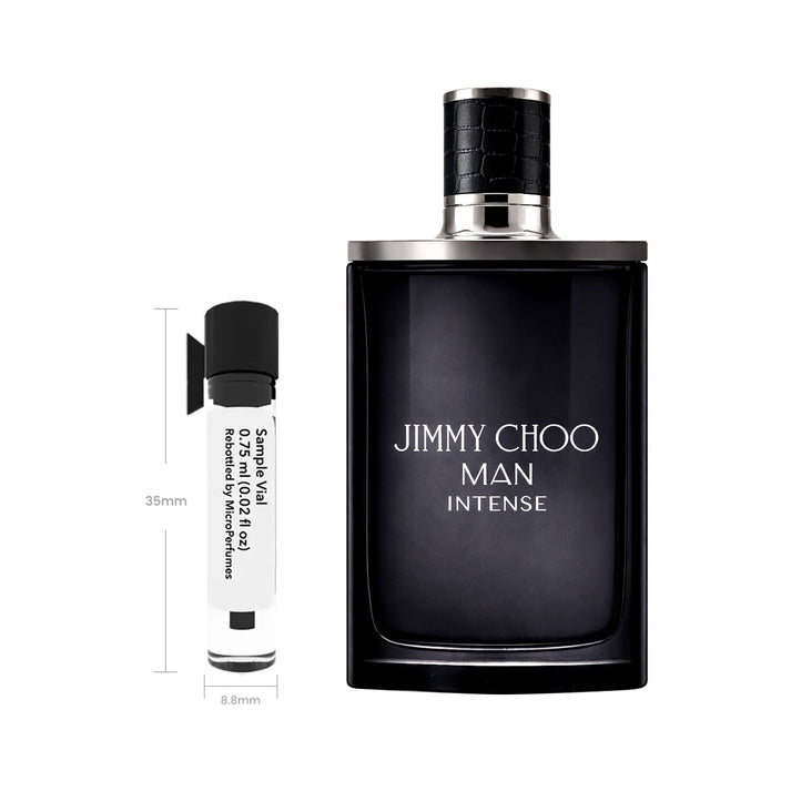 Jimmy Choo Intense EDT 0.75ml Sample Vial Decant Men – MicroPerfumes.com