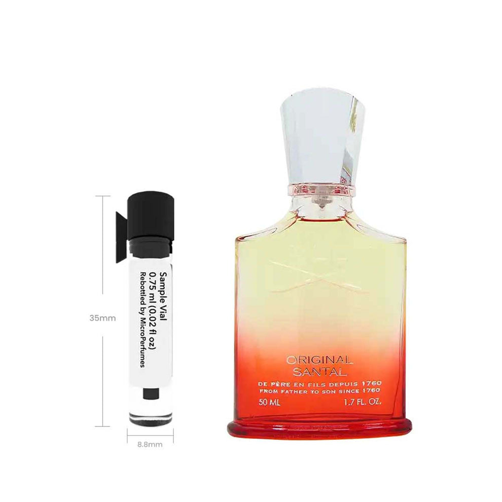 Original Santal by Creed Eau de Parfum Sample Vial for Men & Women ...