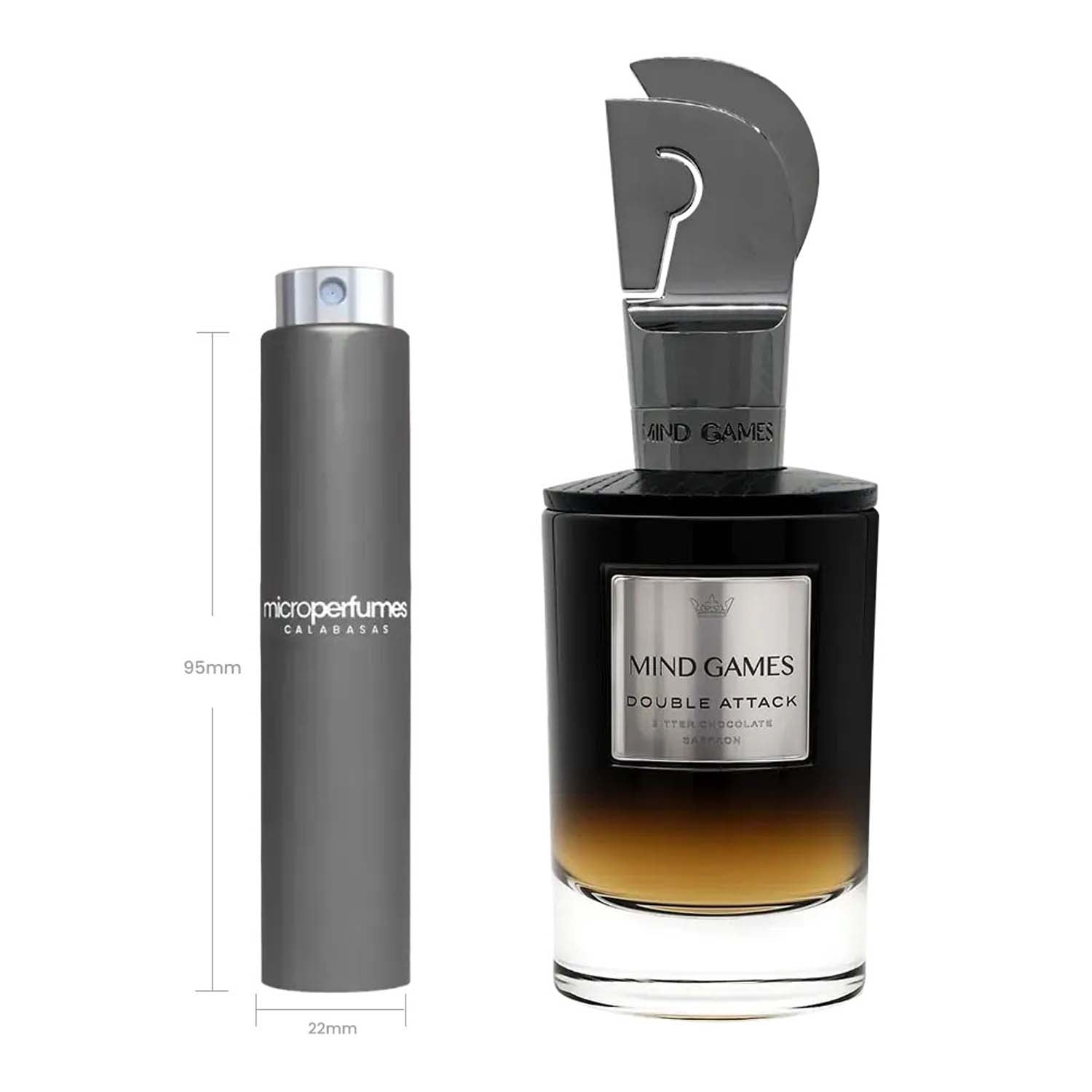 Mind Games Double Attack Parfum 5ml Travel Spray Decant – MicroPerfumes.com