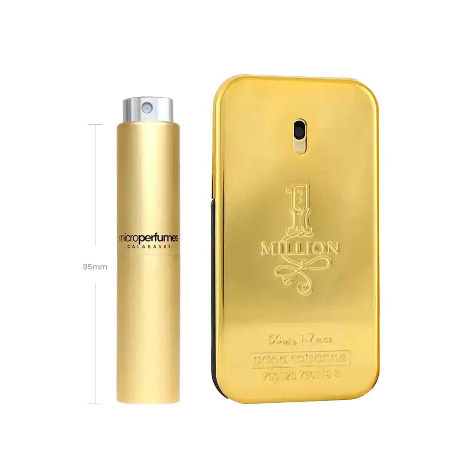 Paco Rabanne 1 Million EDT 5ml Travel Spray Decant Sample Men ...