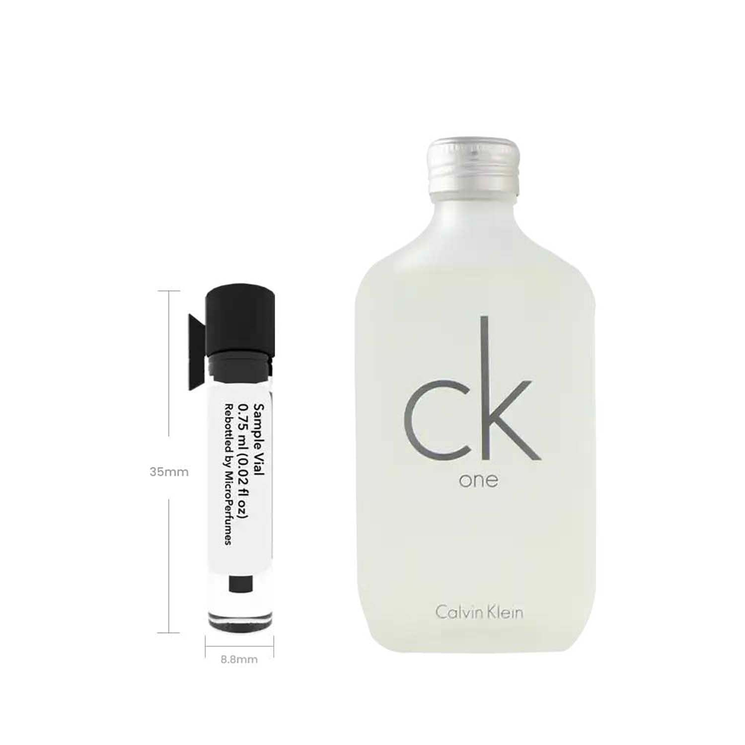CK One EDT 0.75ml Sample Vial Decant Unisex – MicroPerfumes.com