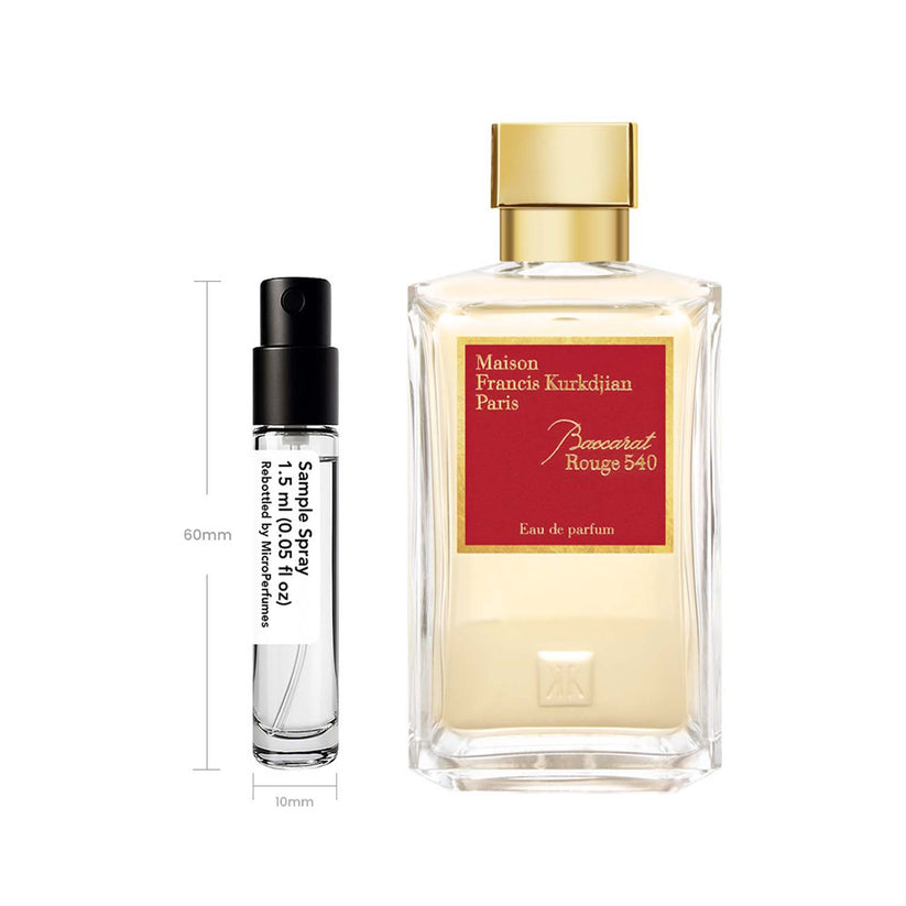 MFK Baccarat Rouge 540 EDP 1.50ml Sample Spray Decant Unisex ...